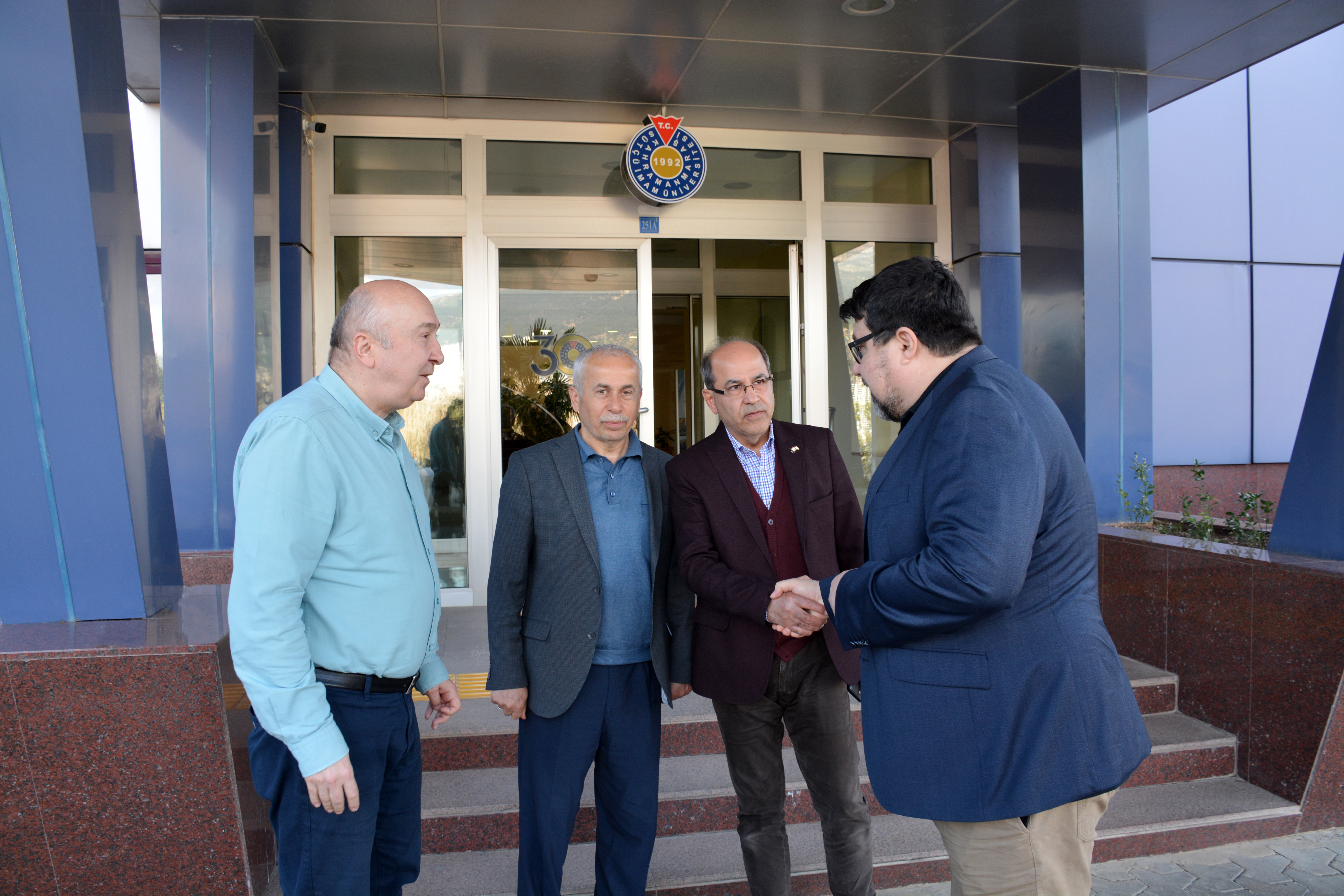KSÜ - Dışişleri Bakanlığı Merkez Büyükelçisi Korkut Tufan, KSÜ Rektörü ...